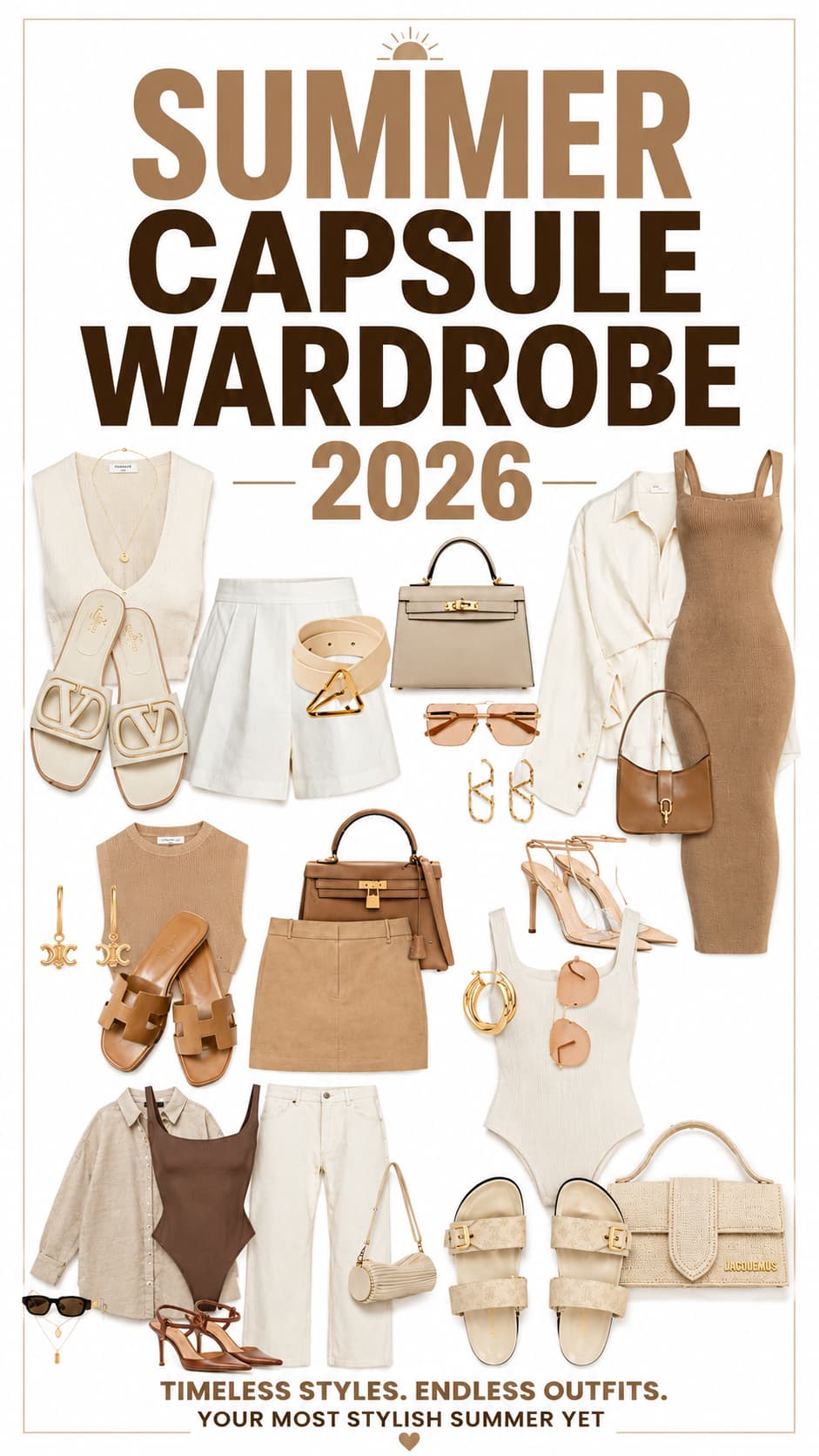 The Ultimate Summer Capsule Wardrobe for 2026: Chic Pieces That Make ...